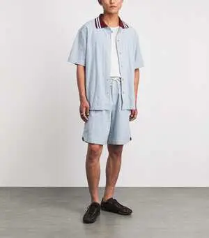 Drole De Monsieur Terry Monogram Shorts