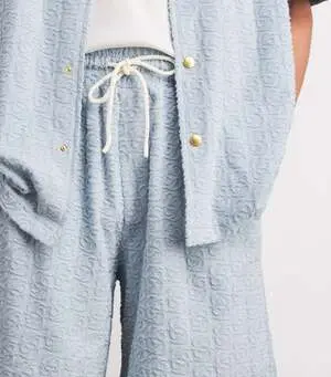 Drole De Monsieur Terry Monogram Shorts