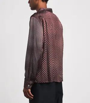 MAISON MARGIELA Satin Paisley Shirt