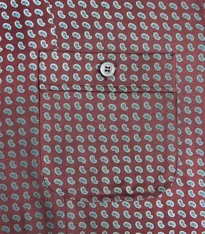 MAISON MARGIELA Satin Paisley Shirt