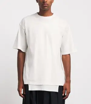 MAISON MARGIELA Cotton Double-layered T-shirt