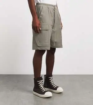 Rick Owens Organic Cotton Cargobella Shorts