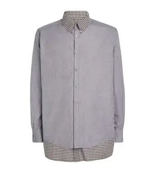 MAISON MARGIELA Double Check Shirt - Grey