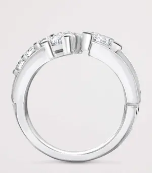 BOODLES Platinum And Diamond Play Of Light Ring