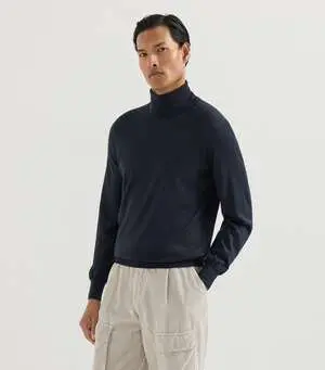 Brunello Cucinelli Cashmere-silk Rollneck Sweater