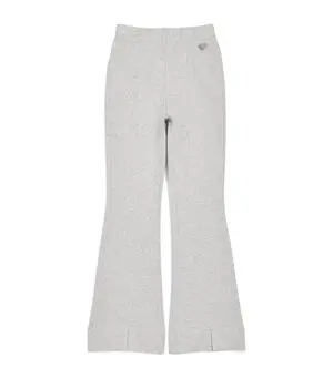 Monnalisa Logo Flared Leggings