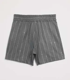 Monnalisa Stripe Bermuda Shorts