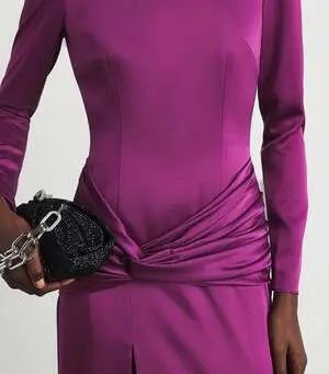Alex Perry Satin Crêpe Gown