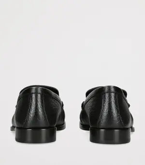 Dries Van Noten Leather Penny Loafers