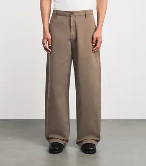 AGOLDE Cotton Relaxed Trousers