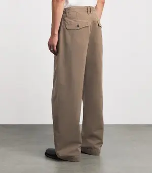 AGOLDE Cotton Relaxed Trousers