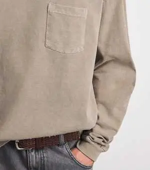 AGOLDE Cotton Lucan Long-sleeve T-shirt