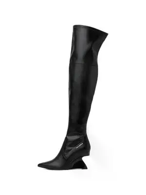 Karl Lagerfeld Waverly Over-knee Boots - Black