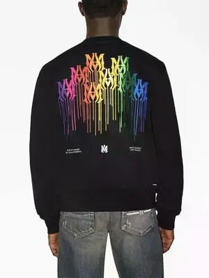 Amiri Drip Logo-print Sweatshirt