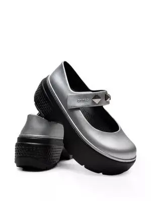 CROCS Studded Platform Loafers