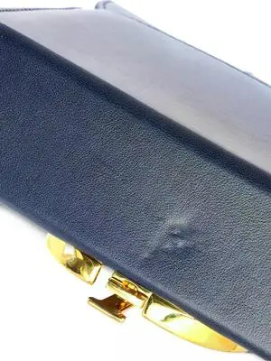 Dior 30 Montaigne Box Bag Ombré Leather Shoulder Bag - Blue