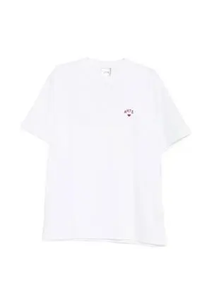ARTE ANTWERP Logo-embroidered T-shirt - White