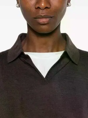 THE ROW Pauli Polo-collar Knit