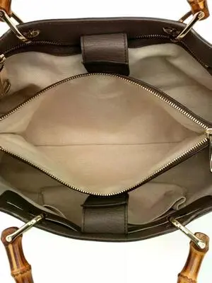 Gucci 2016-2026 Medium Calfskin Bamboo Shopper Satchel