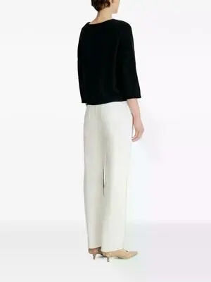 Loulou De Saison Azali Cropped Knit Sweater