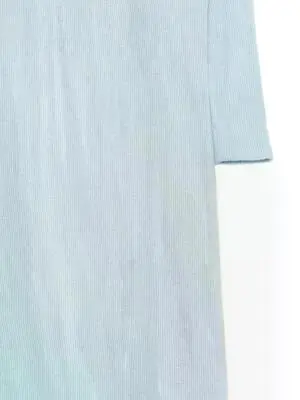 Versace Ribbed Knit Round Neck Dress