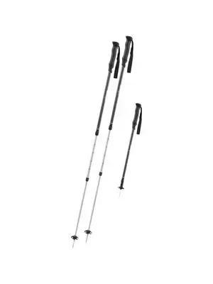 KOMPERDELL Telescopic Logo-print Trekking Poles - Black
