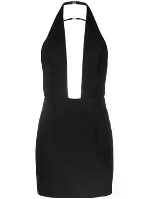 Dsquared2 Halterneck Open-back Minidress