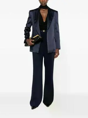 Elisabetta Franchi Belted Wide-leg Trousers