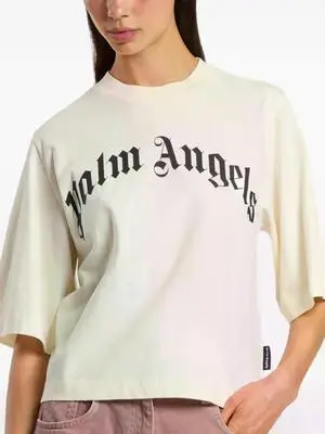 Palm Angels Logo-print Boxy T-shirt