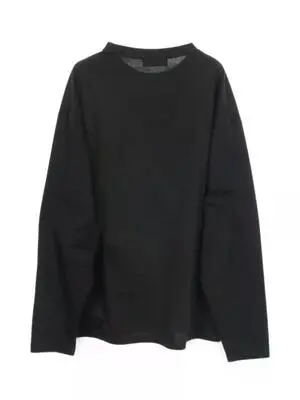 Miu Miu 2010s Logo Long-sleeve T-shirt