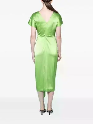 ROKSANDA Zoa Draped Midi Dress