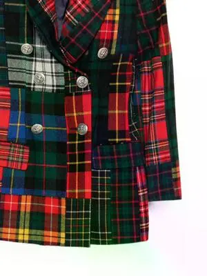 Dolce & Gabbana 1990s Patchwork Double-breasted Blazer