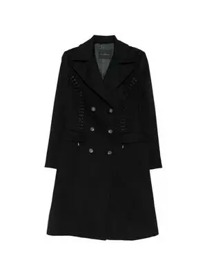 John Richmond Roberto Cavalli Vintage 2000s Double-breasted Coat