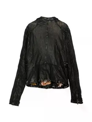 A.N.G.E.L.O. VINTAGE CULT 2000s Perforated Leather Jacket
