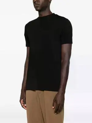 Karl Lagerfeld Logo-embroidered T-shirt