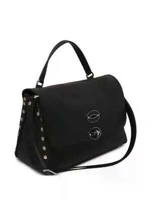 ZANELLATO Small Postina Stud-embellished Leather Tote Bag