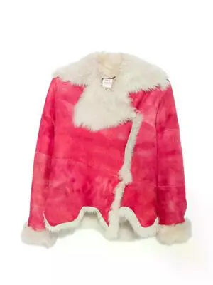 A.N.G.E.L.O. VINTAGE CULT 2000s Fur-trimmed Jacket - Pink