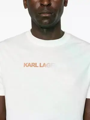 Karl Lagerfeld Logo-print Crew-neck T-shirt