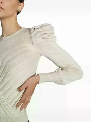 VIOLANTE NESSI Puff-sleeve Sweater