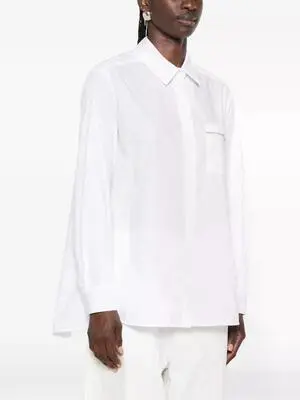 PANICALE Embellished Pocket Cotton Shirt