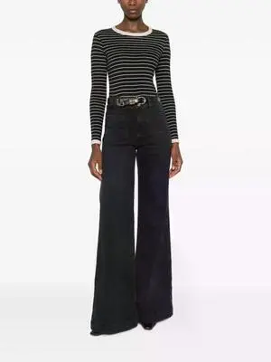 Seafarer Patch-pocket Wide-leg Jeans