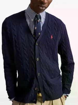 Polo Ralph Lauren Cable-knit V-neck Cardigan