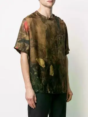 UMA WANG Abstract-print T-shirt