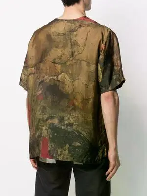 UMA WANG Abstract-print T-shirt