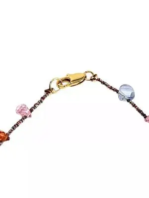 MADISON Gemstone-embellished Beaded Necklace