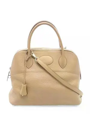 Hermès 2008 Taurillon Clemence Bolide 31 Satchel
