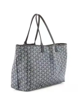 Goyard Saint Louis Coated Canvas Pm Tote Bag - Grey