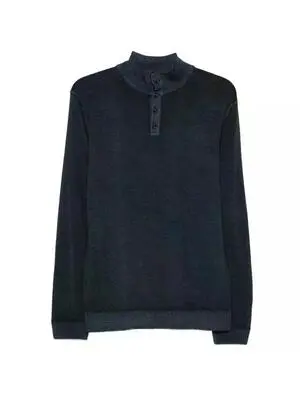 DANIELE FIESOLI Button-fastening Sweater - Blue