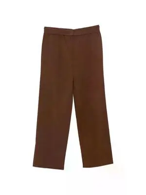 Marina Rinaldi Sequin-embellished Drawstring Track Pants
