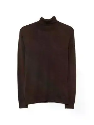 DANIELE FIESOLI Roll-neck Knitted Sweater - Brown